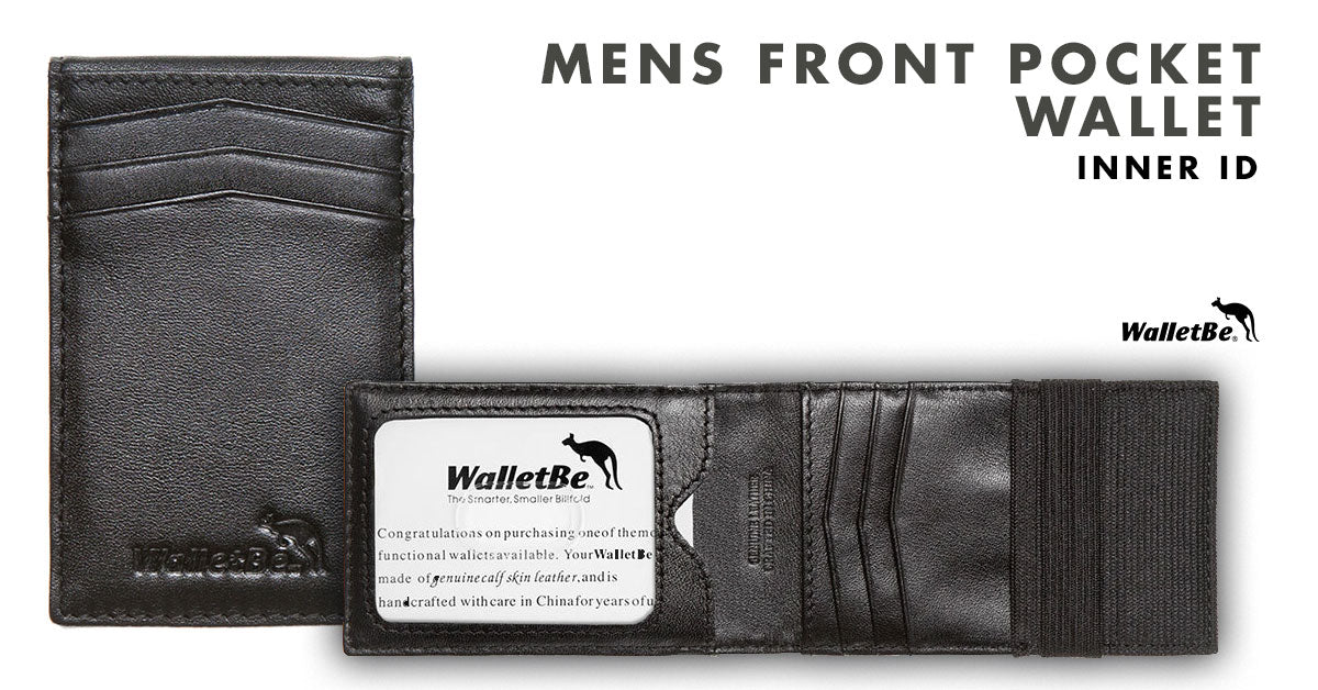 Men’s Original Front Pocket Wallet (Inner ID) – WalletBe
